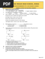 Class 8 Editing and Omission Worksheet | PDF