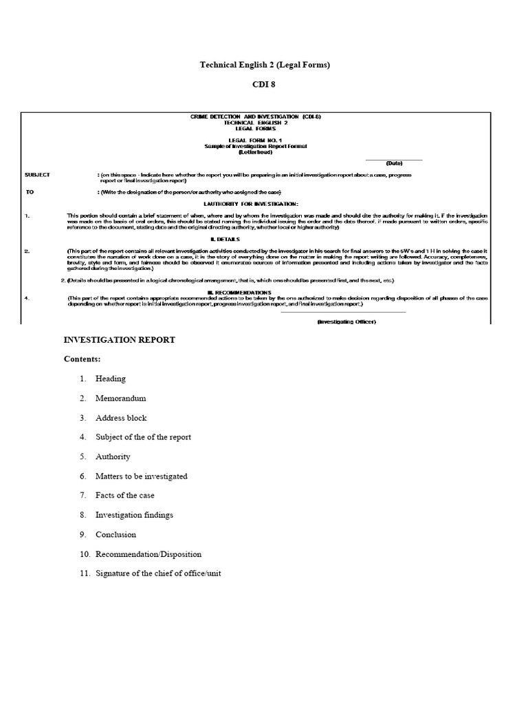 CDI 8 Midterm | PDF | Feasibility Study | Crimes