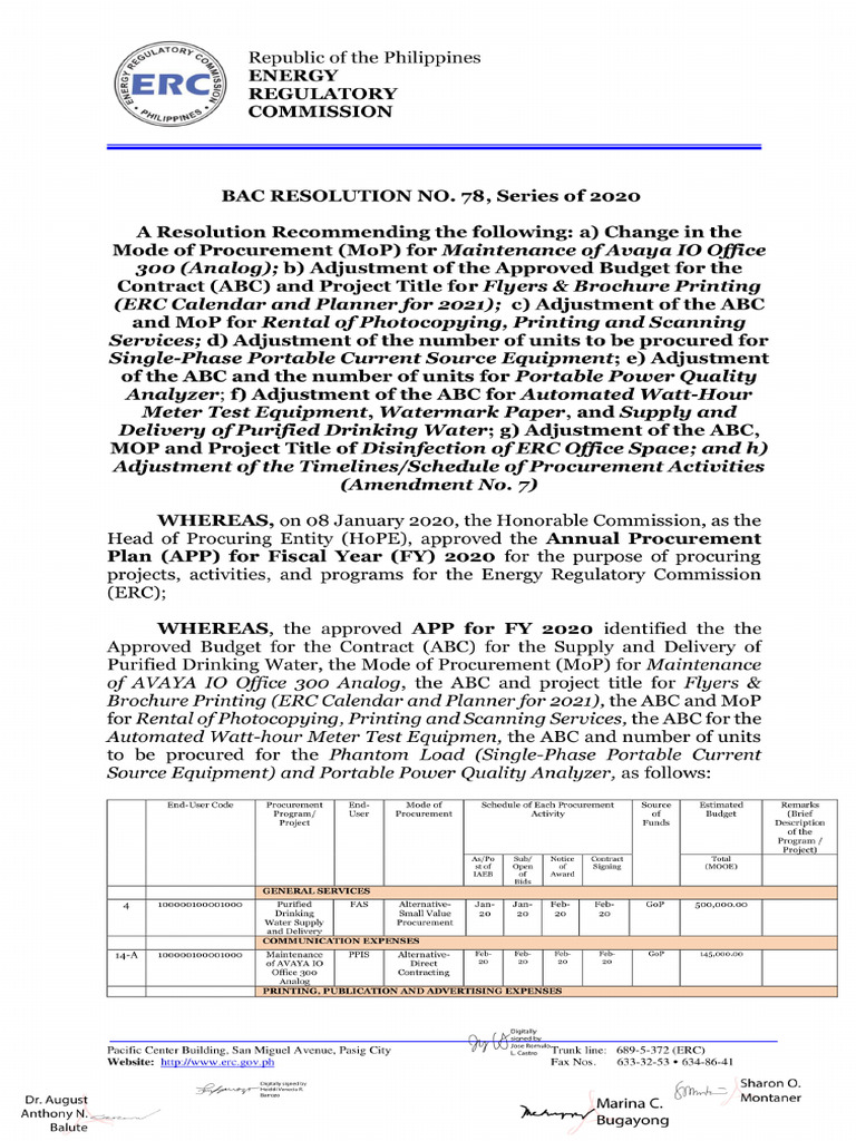 BAC+Reso+No.+78+-+ (Amendment+No.+7) FINAL | PDF