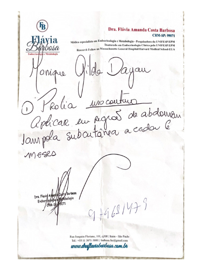 Dra. Flávia Amanda Costa Barbosa | PDF