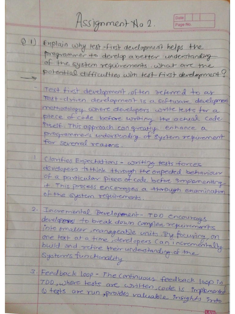 SE Assignment2 | PDF