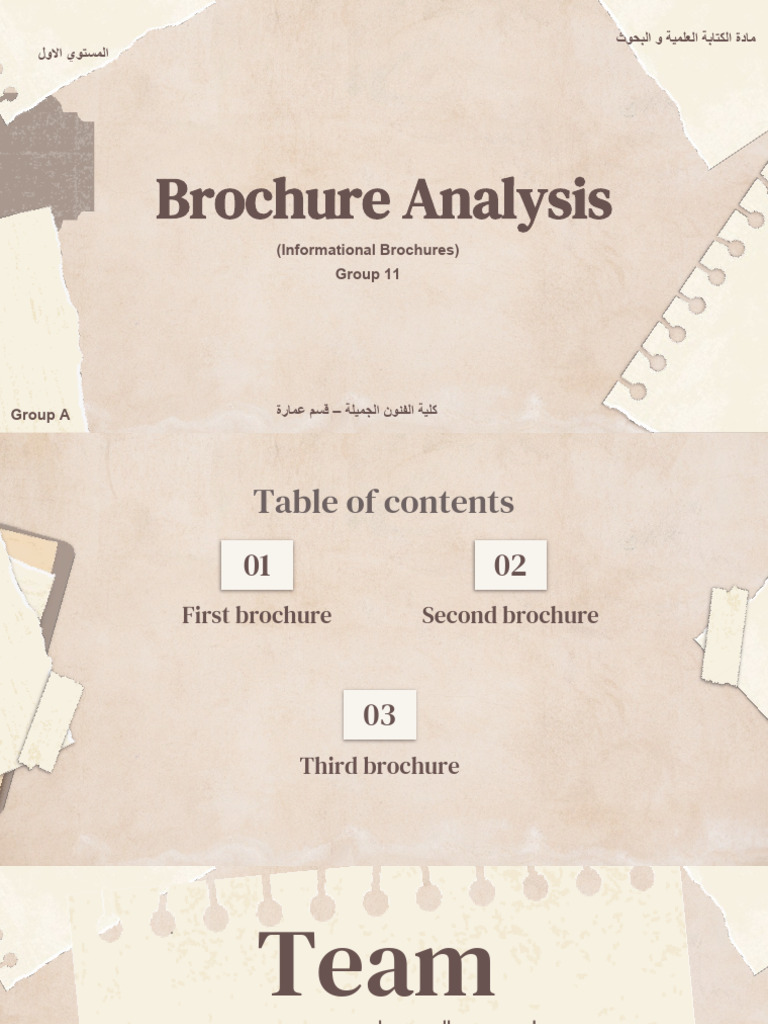 Brochure Analysis | Download Free PDF | Mass Media | Communication Design
