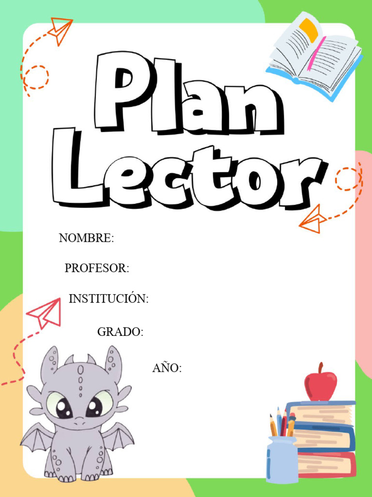 Caratula de Plan Lector | PDF