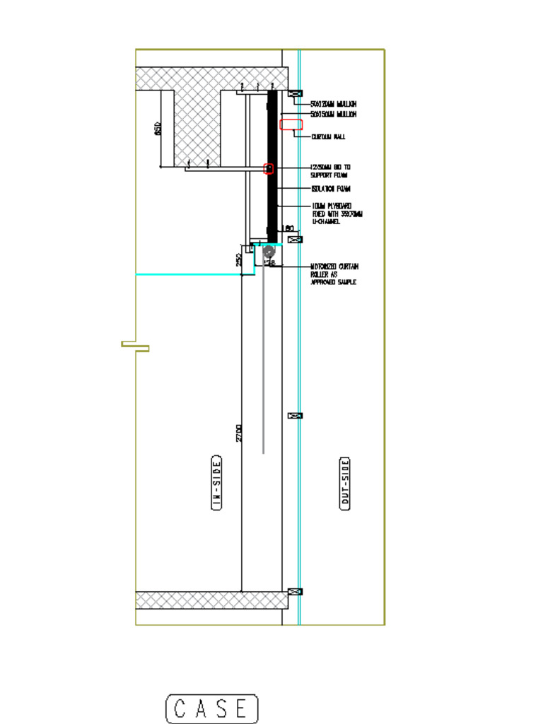 Curtain Wall Section | PDF