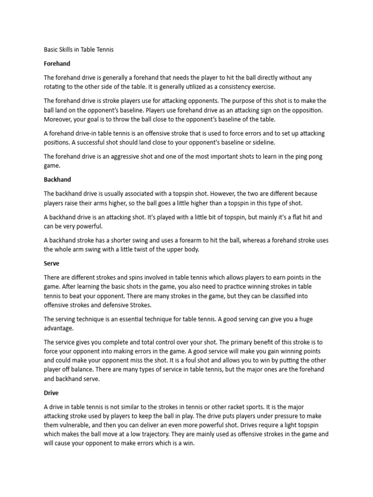 PE Reviewer (Badminton) | PDF | Table Tennis | Ball Games