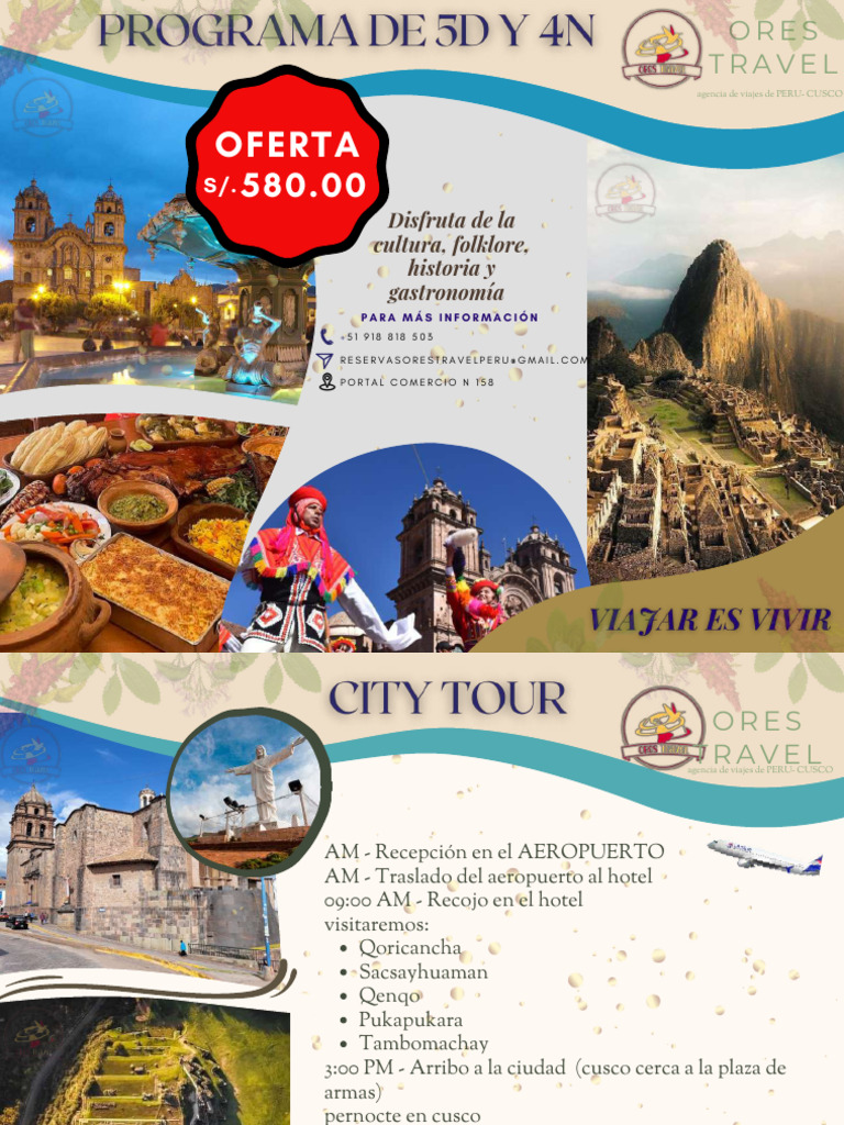 Programa Clasico | PDF | Machu Picchu | Perú