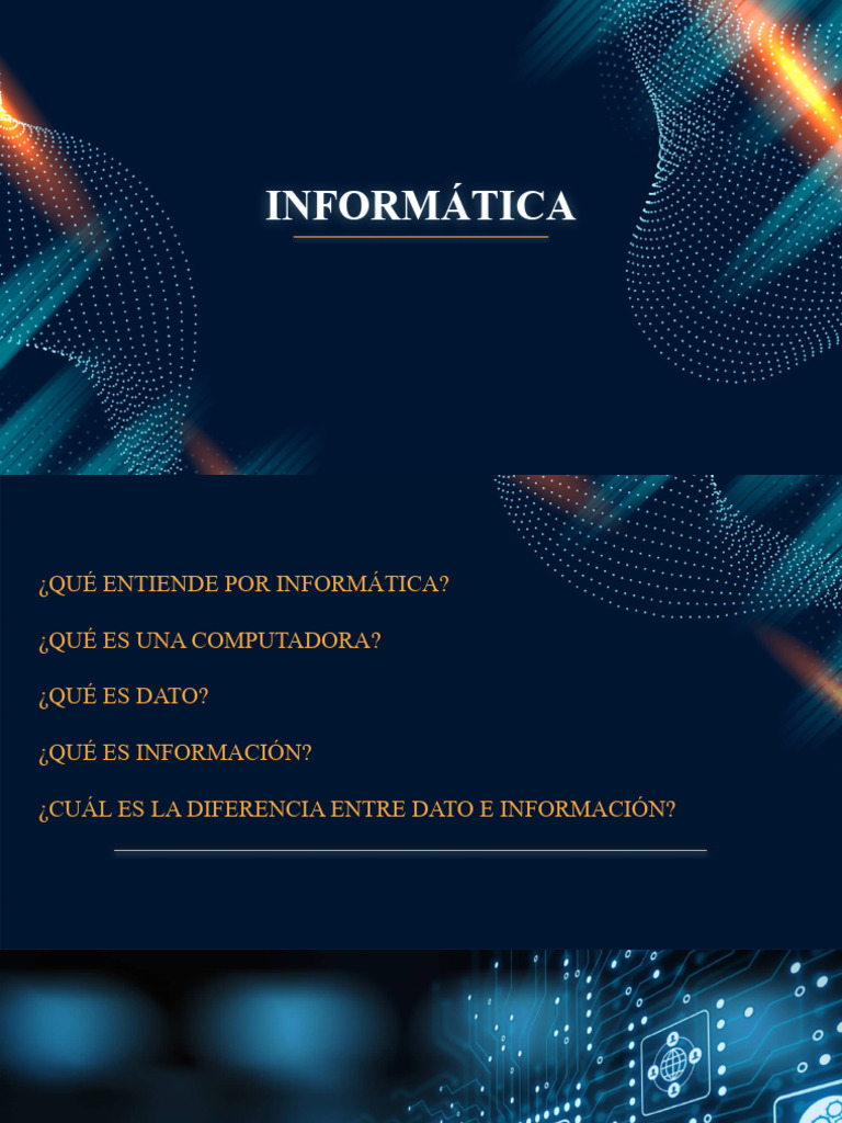 Clase 1 | PDF | Informática | Información