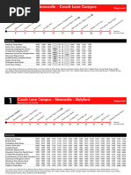 Timetable E1-E2 | PDF