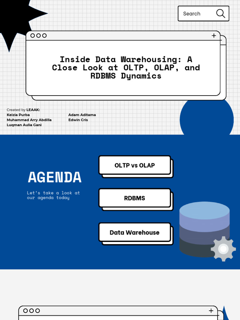 A Close Look At Oltp Olap And Rdbms Dynamics Pdf Data Warehouse Relational Database