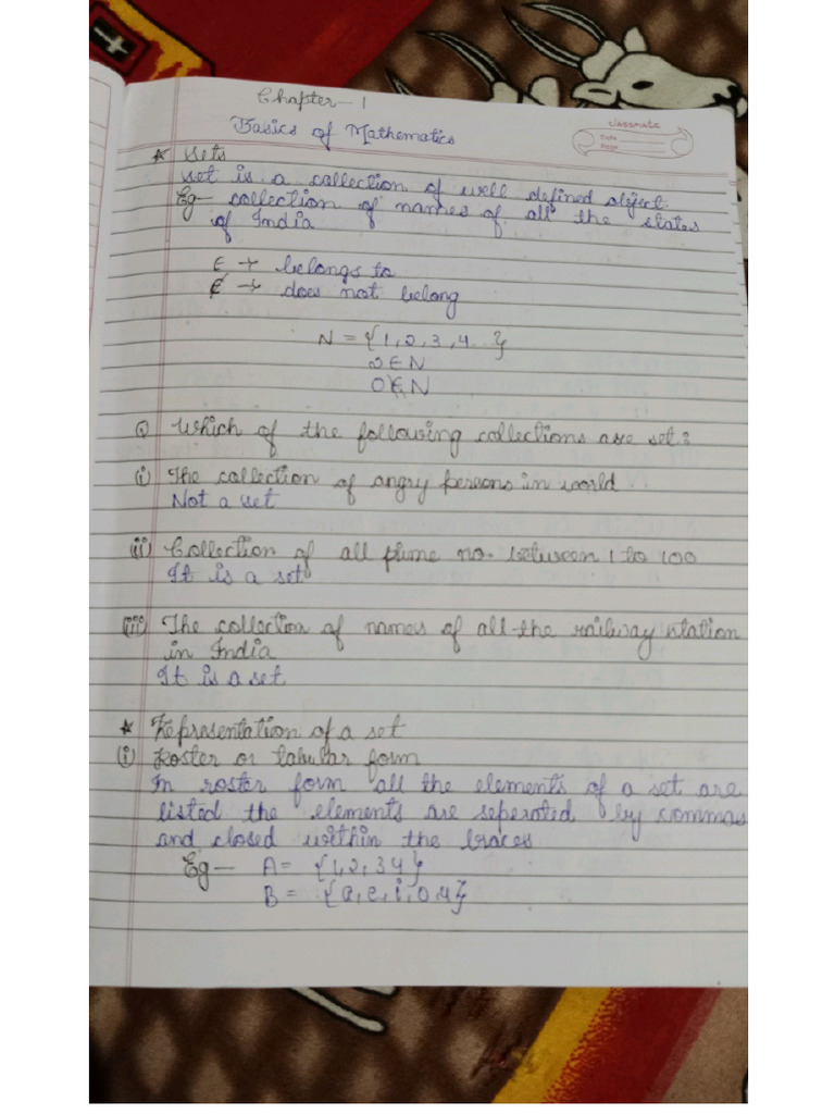 Basics of Maths | PDF