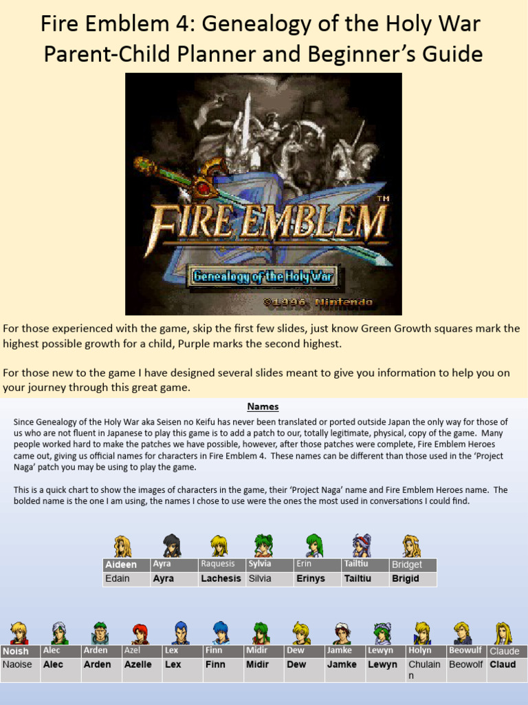 FE4 A Beginners Guide | PDF