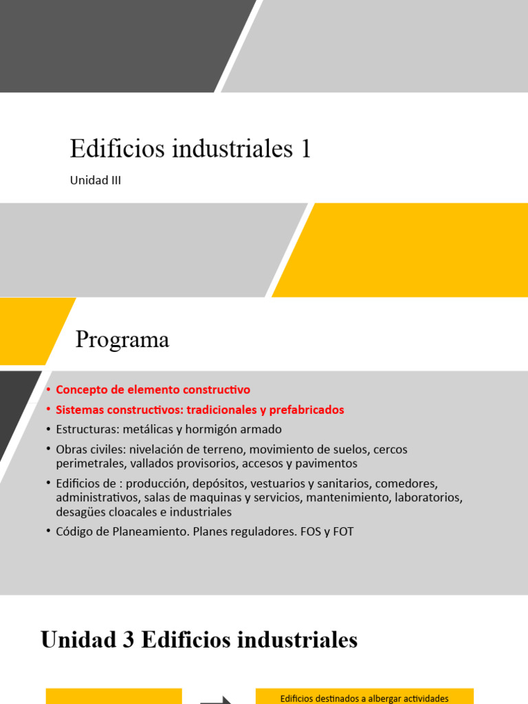 Unidad Edificios Industriales 1 | PDF | Ladrillo | Aislamiento térmico