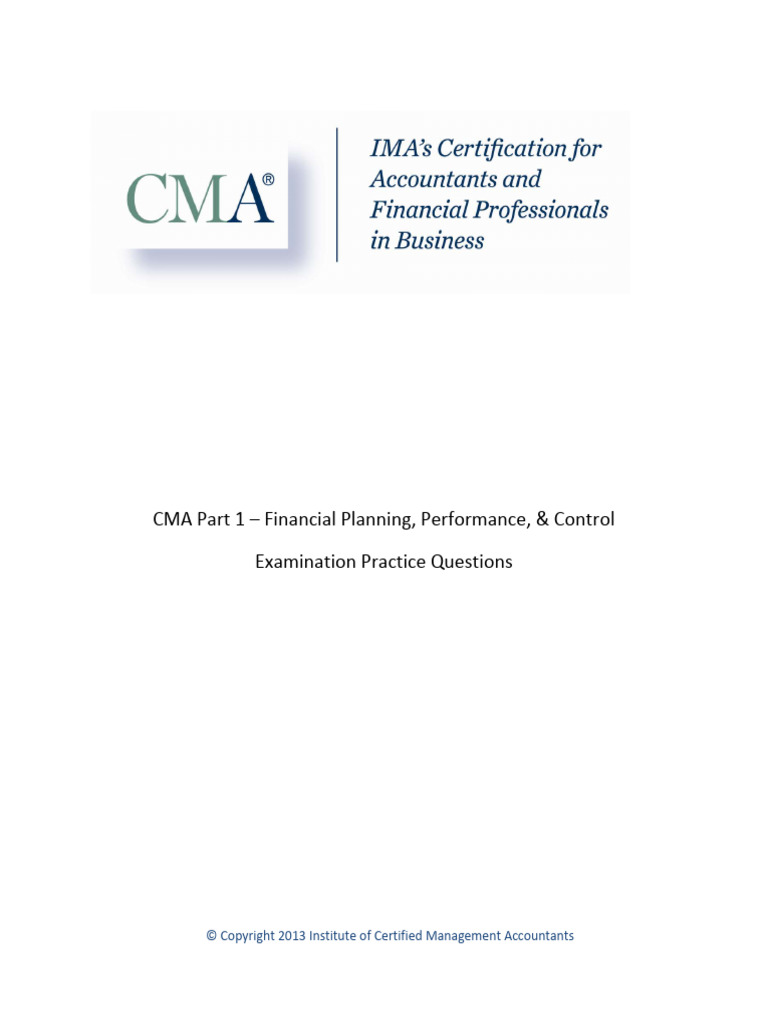 Examination Practice Questions 80 | PDF | Audit | Internal Control