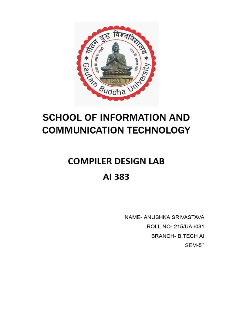 Compiler Design File | Download Free PDF | Compiler | Computer Program Compiler Design File | Download Free PDF | Compiler | Computer Program