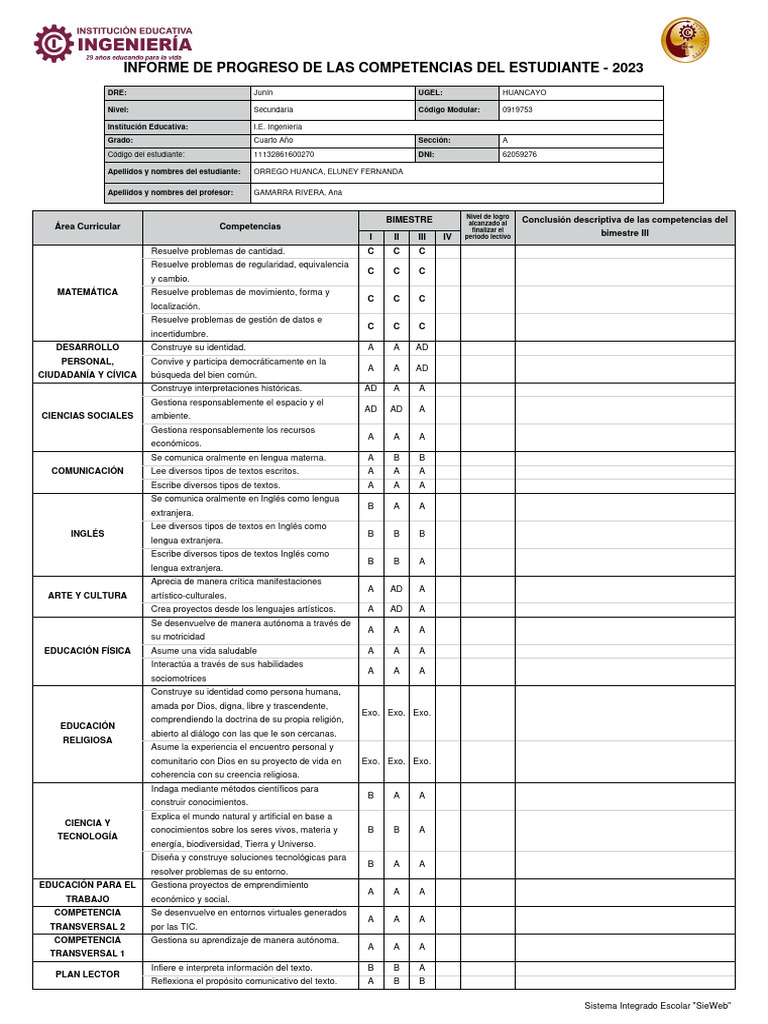 Libreta2023 S4A | PDF | Tecnología de información y comunicaciones | Cognición