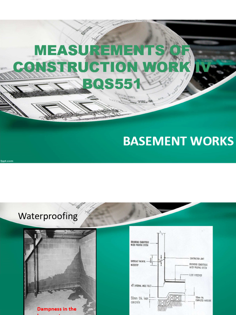 Basement Works | PDF | Basement | Concrete