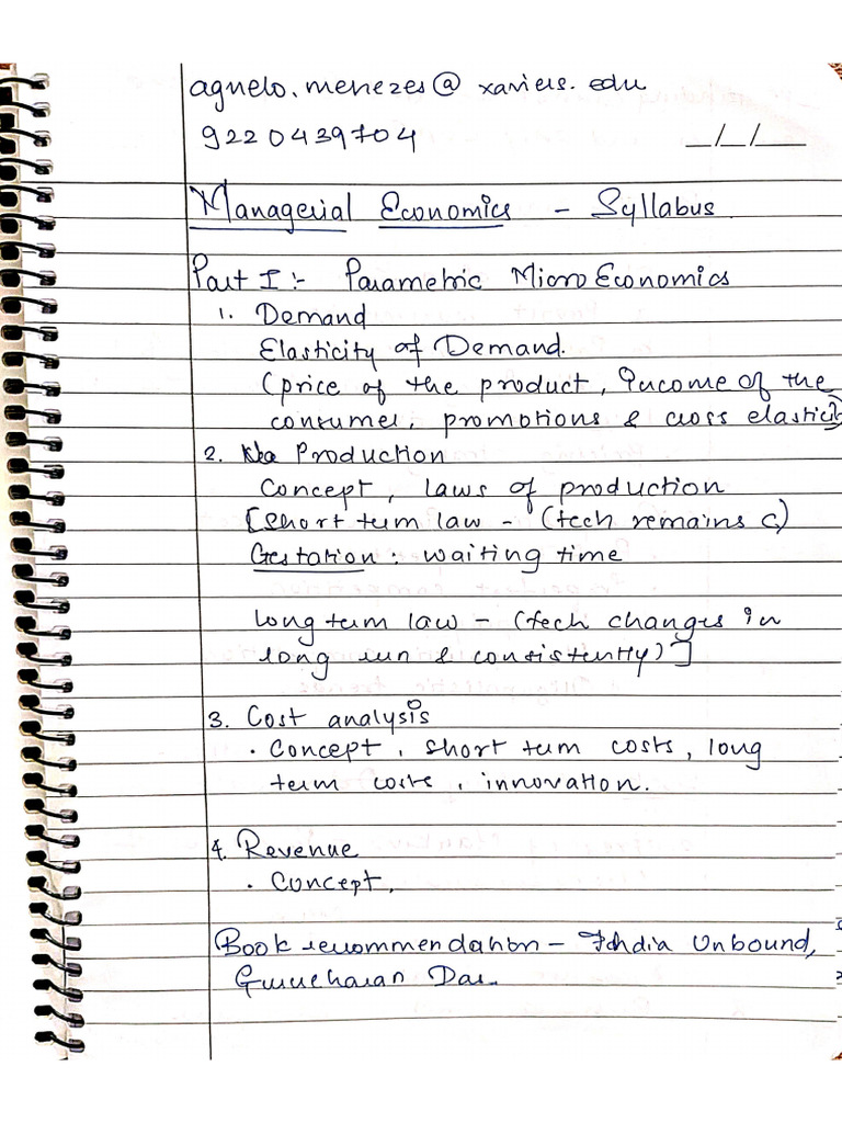 Final Eco Notes | PDF