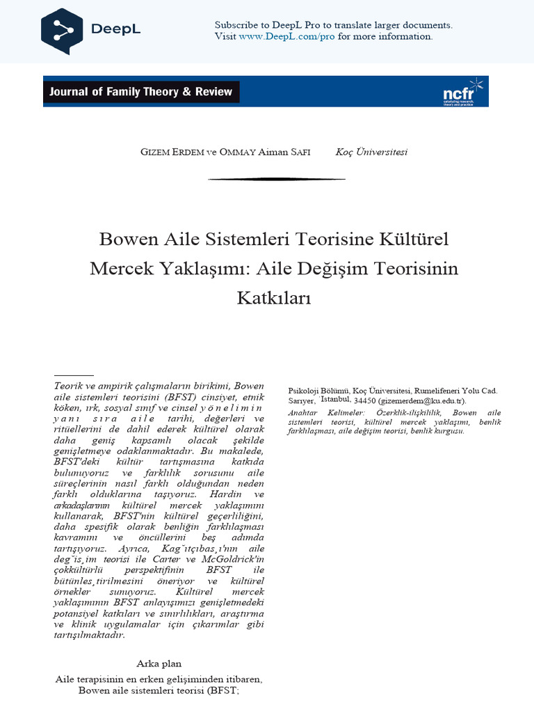 6.Makale-Gamze - Erdem, G., & Safi, O. A. (2018) - The Cultural Lens Approach To Bowen Family ...