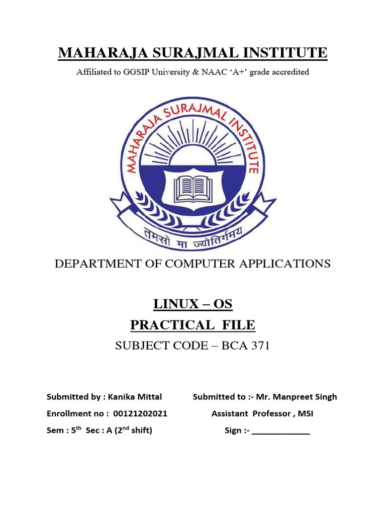 OS Practical File | Download Free PDF | Computer File | Booting OS Practical File | Download Free PDF | Computer File | Booting