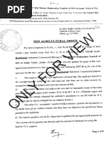 Termination of Hypothecation - SELF DECLARATION | PDF