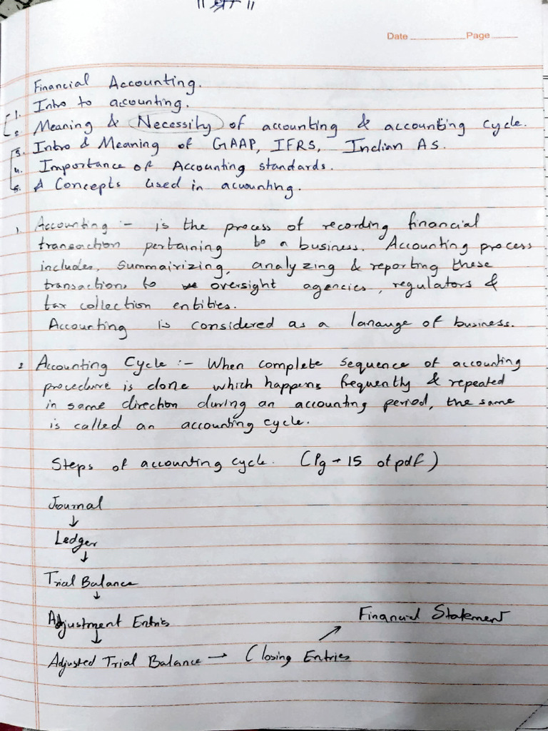 FA Personal Notes | PDF