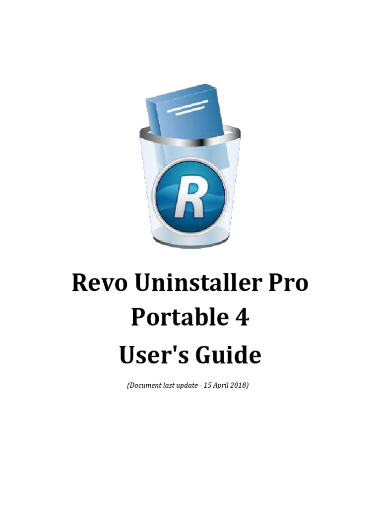 Revo Uninstaller Pro Help | PDF