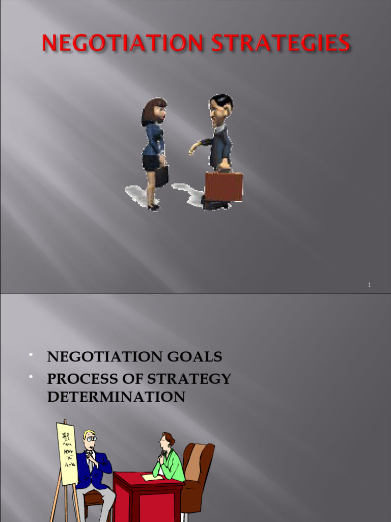 Negotiation Strategies | PDF | Negotiation | Bargaining