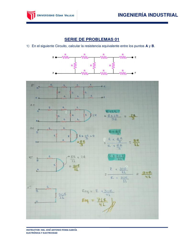 TAREA 5 (1) | PDF | Electrónica | Resistencia Eléctrica y Conductancia