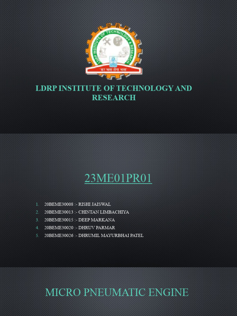 Project Engine | PDF | Piston | Engines