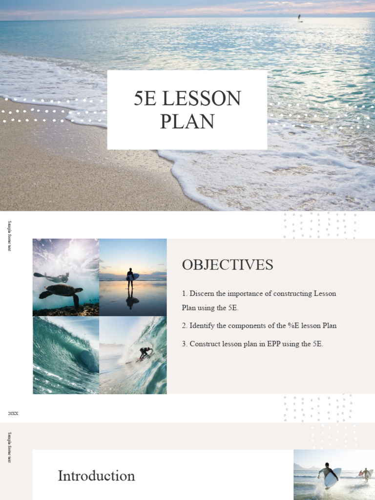 5e Lesson Planning | PDF | Teachers | Learning