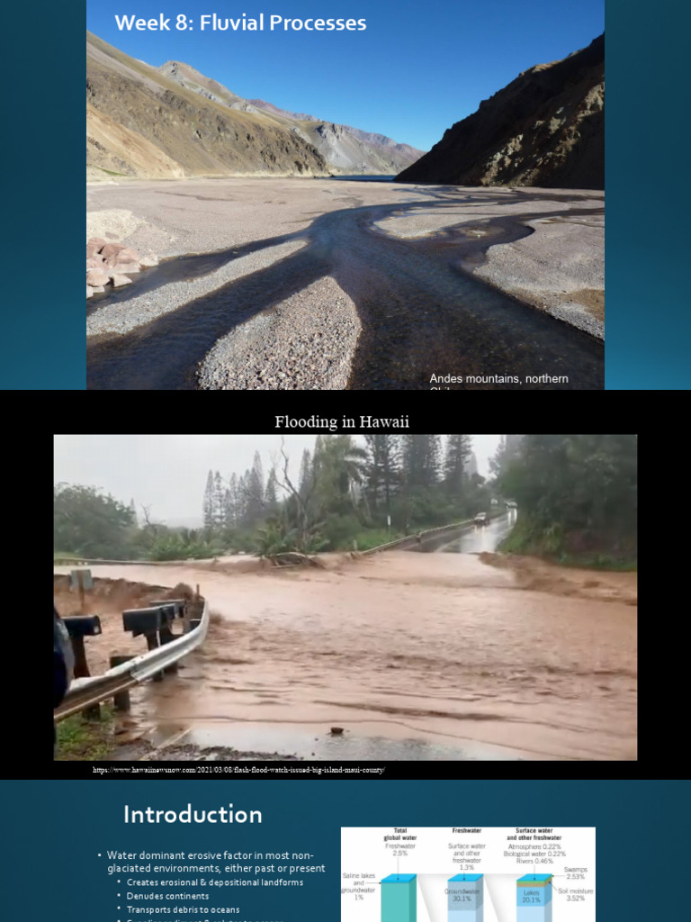 Week8a Fluvial Processes | PDF | River | Stream