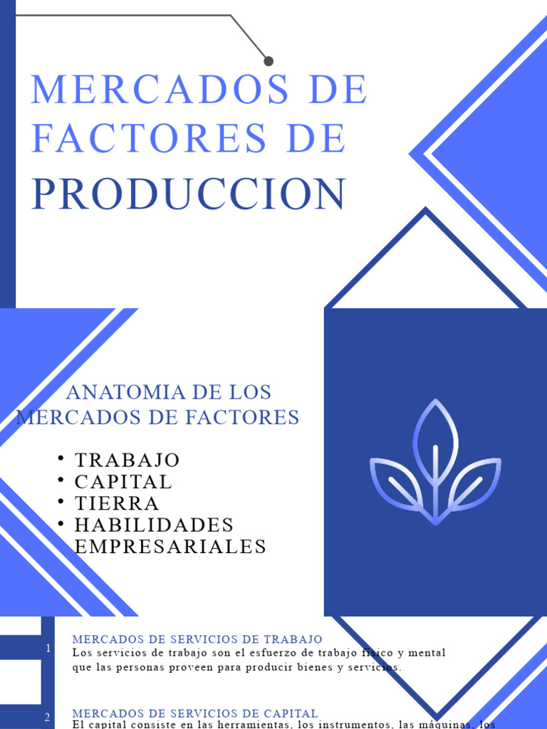 Mercados de Factores de Produccion 2 | PDF | Oferta (economía ... Mercados de Factores de Produccion 2 | PDF | Oferta (economía ...