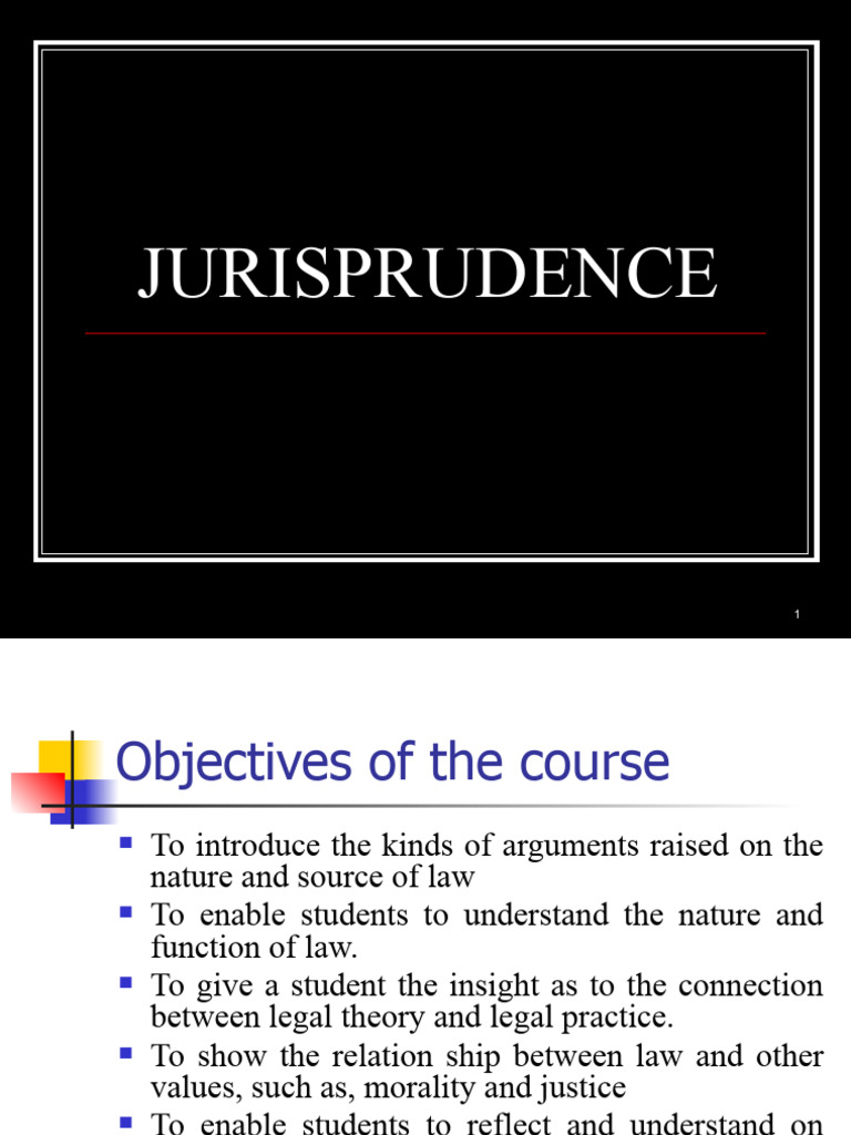 JURISPRUDENCE | PDF