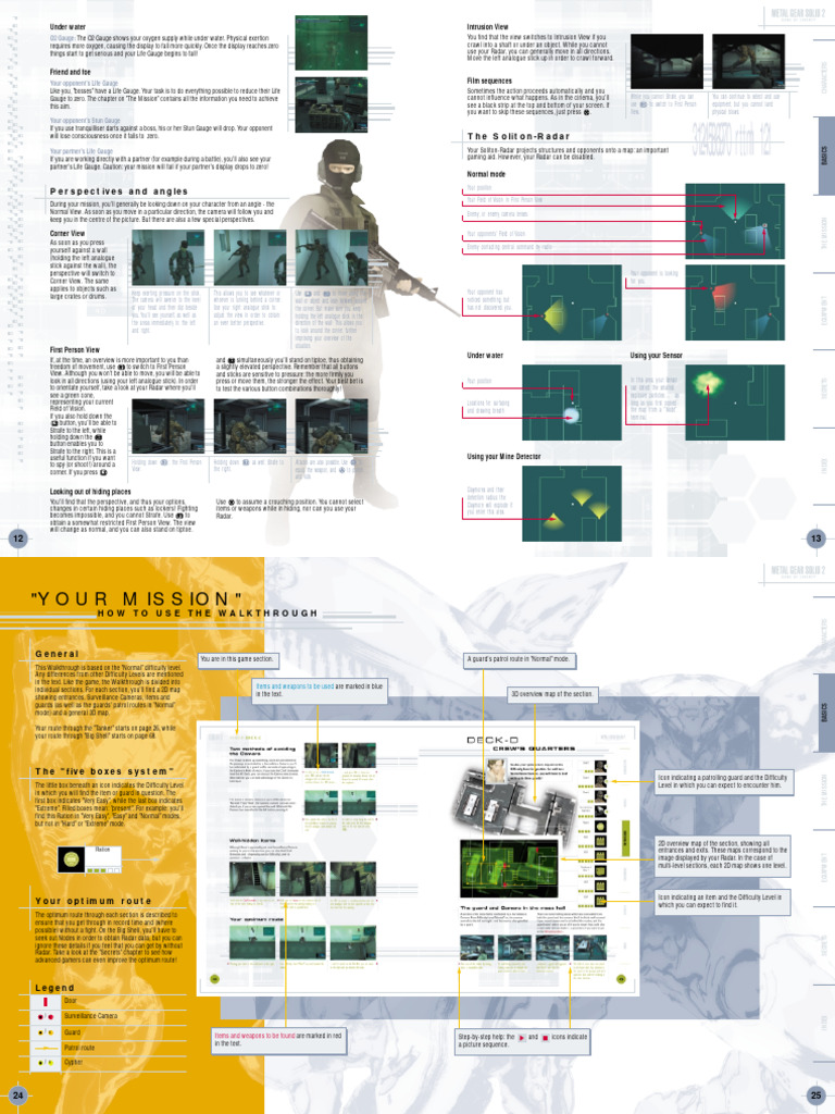 MGS2 E SamplePages | PDF | Camera