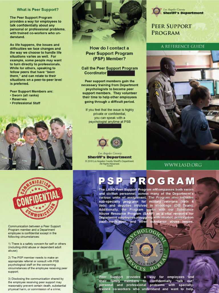 LA County Sheriff's Office PSB - Peer-Support - Redacted | PDF