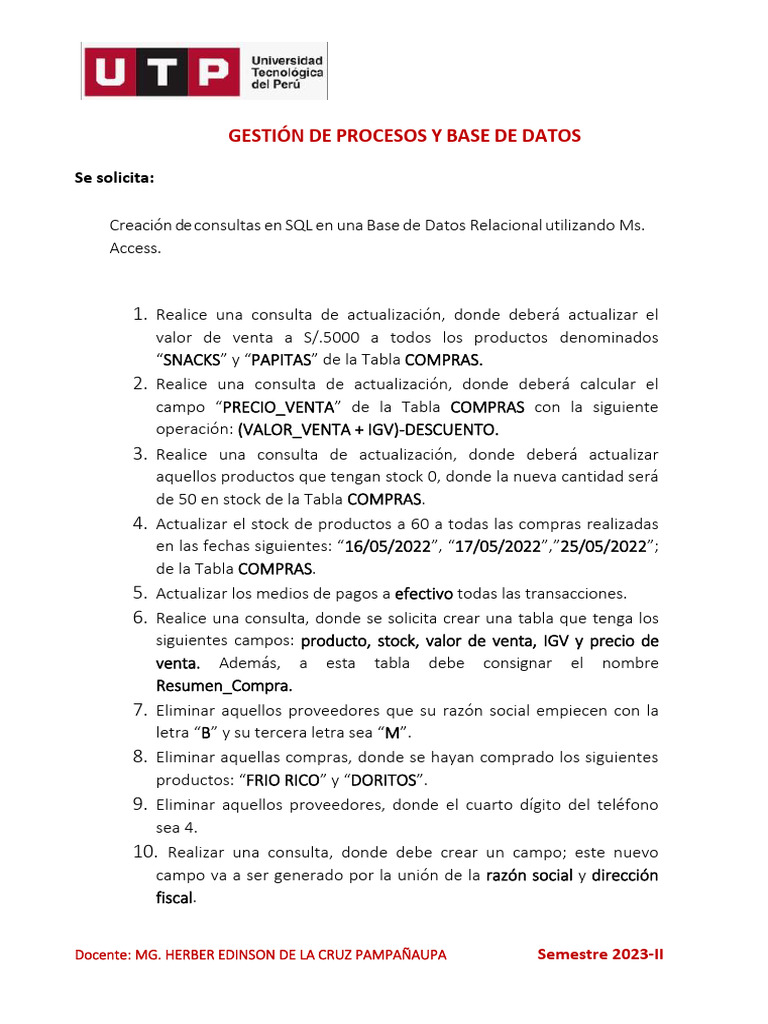 S14.s2-Ejercicio Clase | PDF