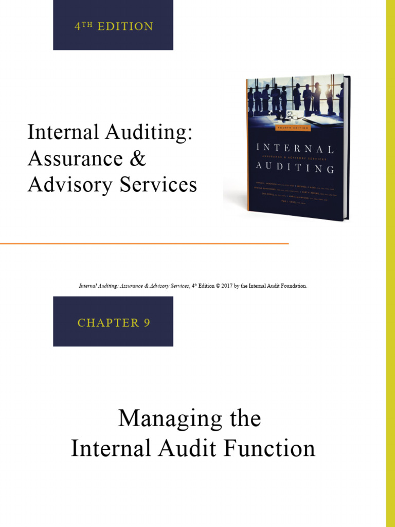 Managing Internal Audit Function | PDF