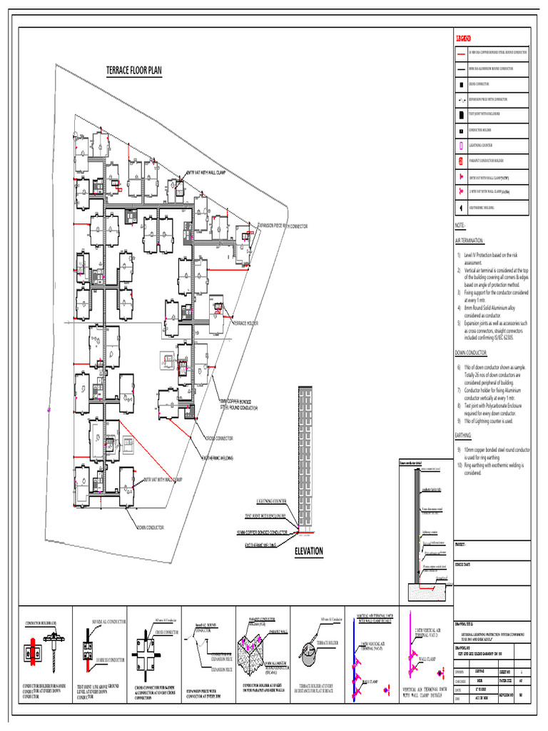 Lightning Protection System-Layout | Download Free PDF | Electrical ...