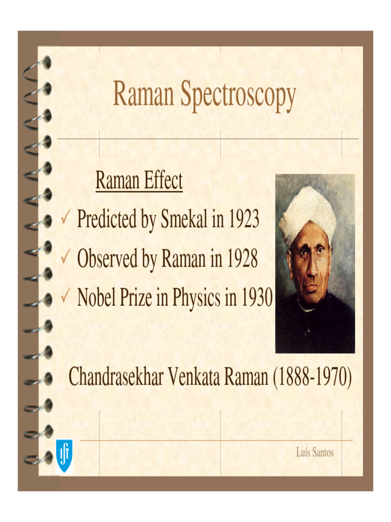 5 - Raman | PDF | Raman Spectroscopy | Infrared Spectroscopy