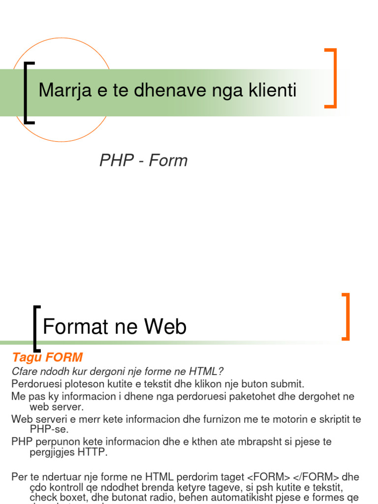 02.2 PHP Format Material | PDF