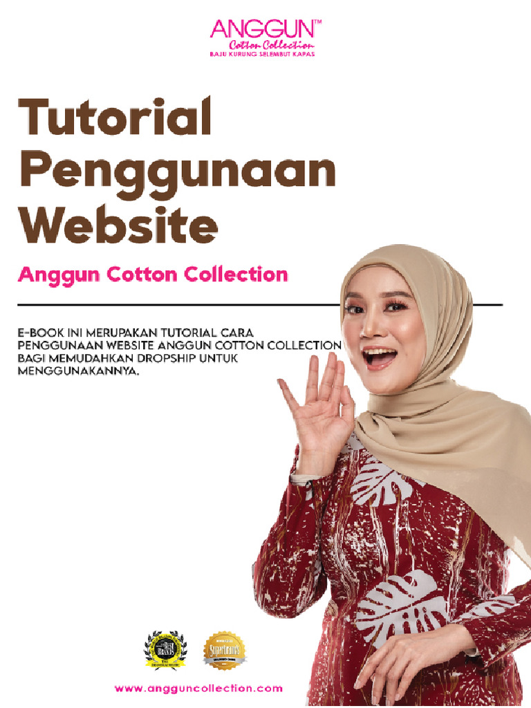 Handbook Tutorial Website Anggun 2021 | PDF