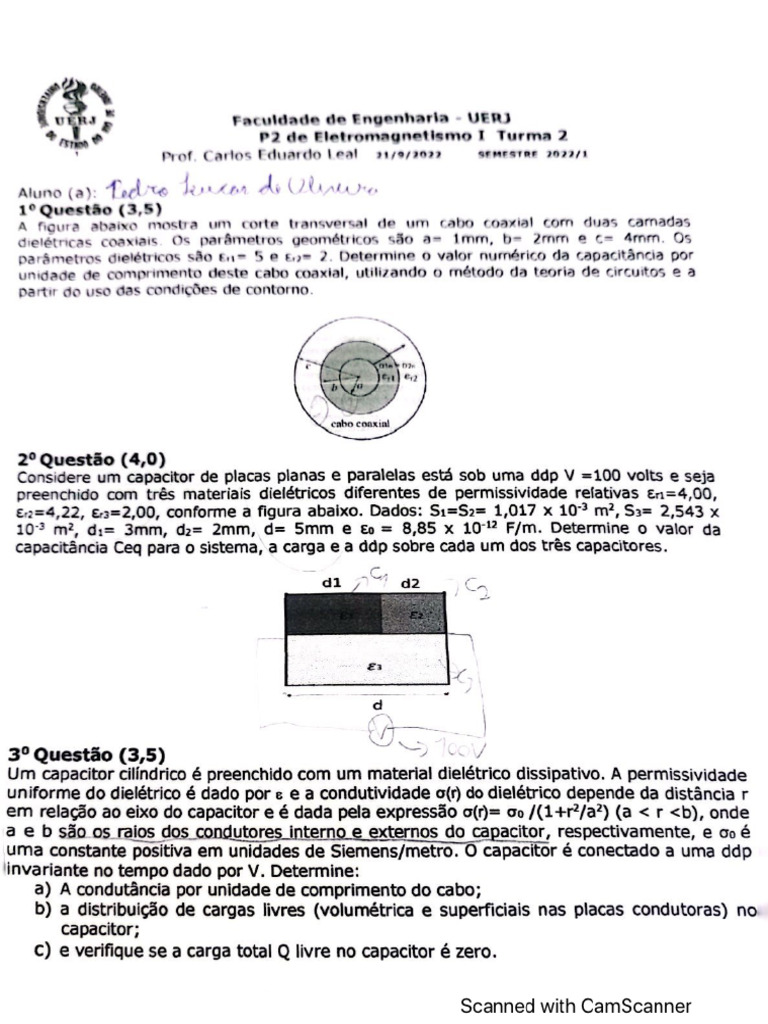 Prova eletromag | PDF