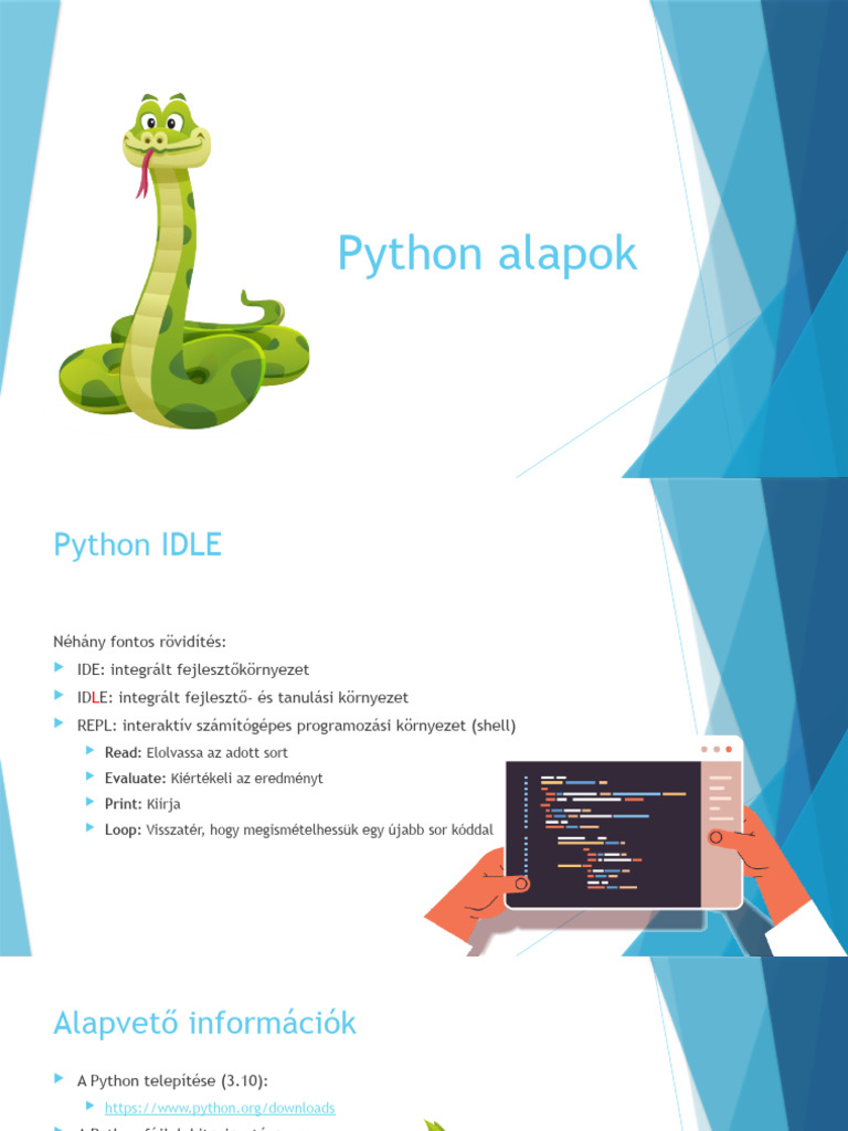 Python Alapok | PDF