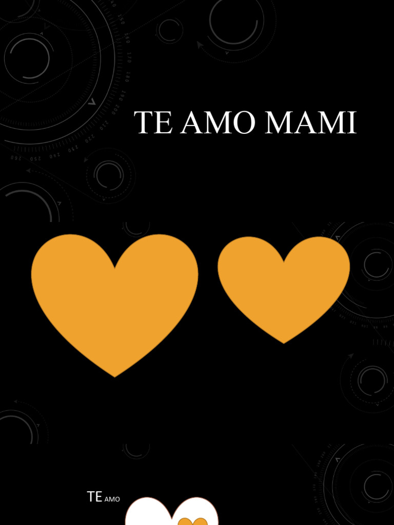 Te amo mami | PDF