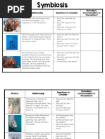 Species - Interaction - Worksheet Answers | PDF | Parasitism | Predation