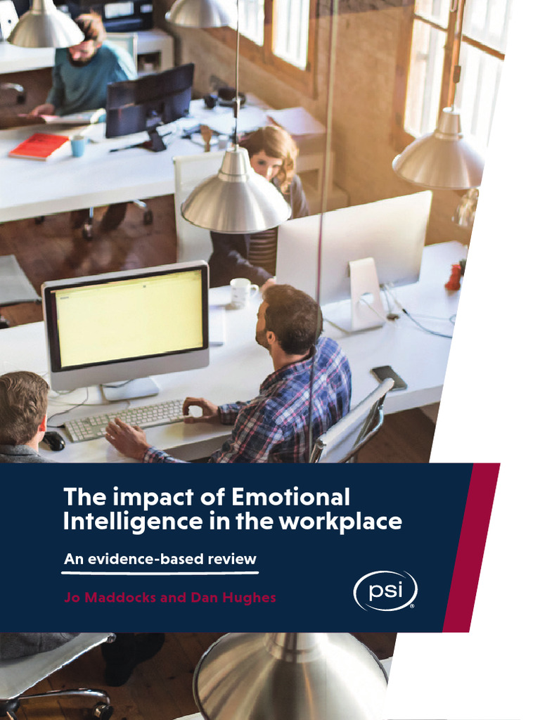 PSI Impact of EI in the Workplace White Paper | PDF | Emotional ...