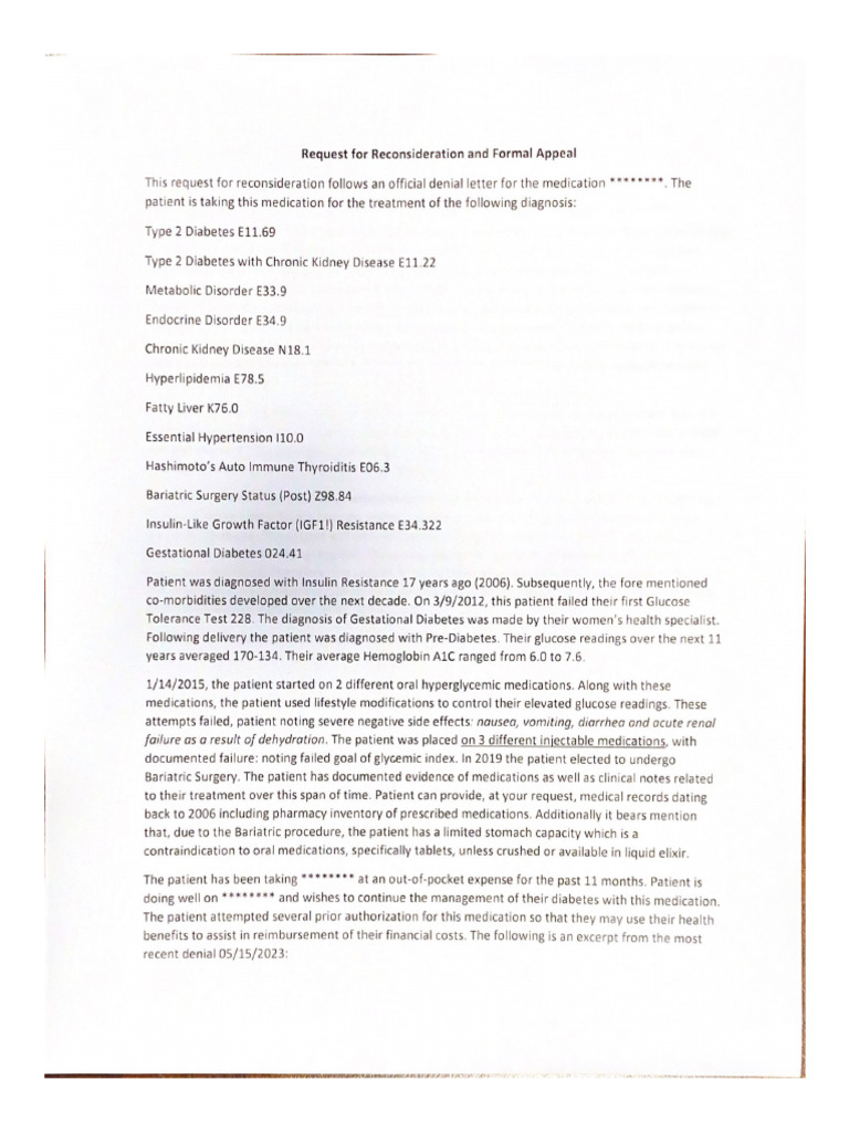 Appeals Template | PDF