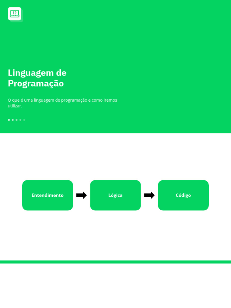 Aula01 - Linguagem de programacao | PDF