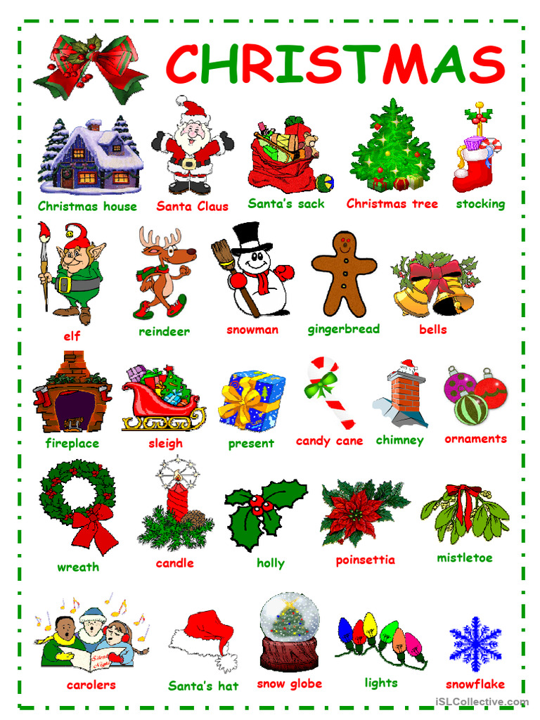 Christmas Vocabulary | PDF