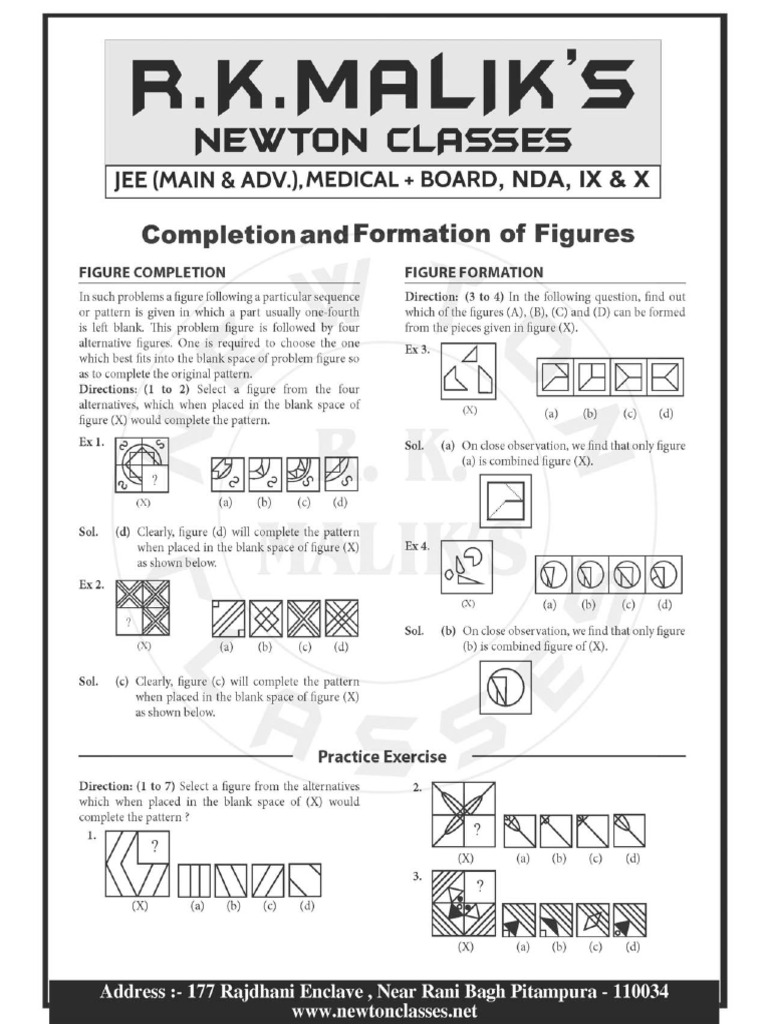 Completion and Formation of Figures | PDF